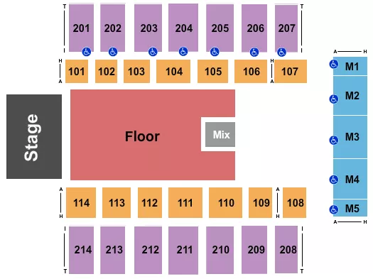 Dacotah Bank Center Tickets & Seating Chart - ETC