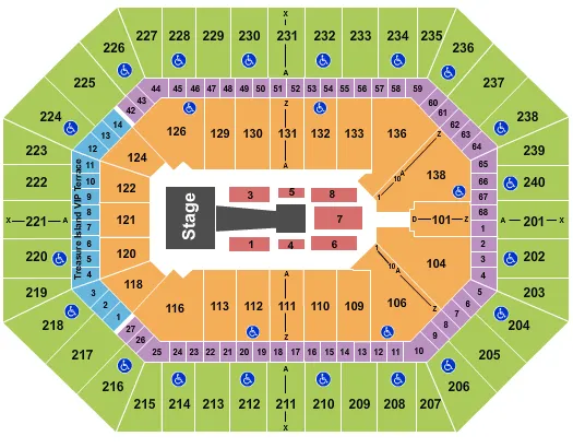 Target Center Tickets & Seating Chart - Event Tickets Center