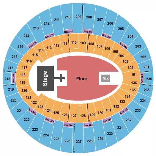 The Forum Tickets & Seating Chart - Event Tickets Center
