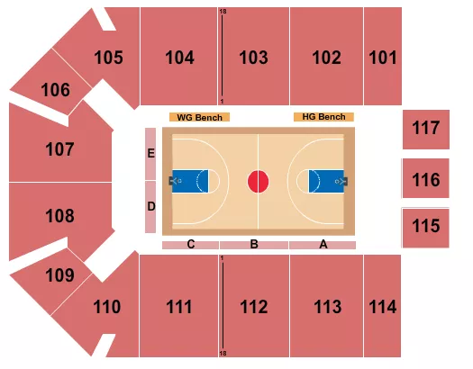 Ed Fry Arena At The Kovalchick Complex Events