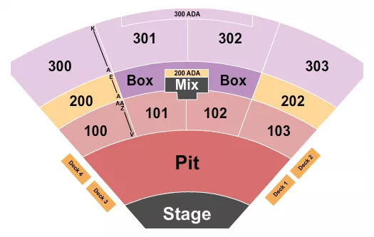 The Pavilion at Toyota Music Factory Events, Tickets, and Seating Charts