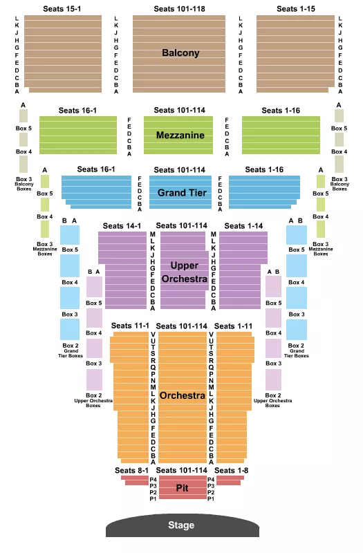 Civic Center Seating Chart Okc | Cabinets Matttroy