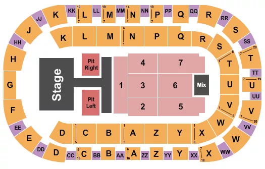 Toyota Center Seating Chart Toyota Center, Houston, TX Seating Chart