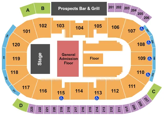Tribute Communities Centre Tickets & Seating Chart - ETC