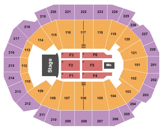 Fiserv Forum Tickets & Seating Chart - Event Tickets Center